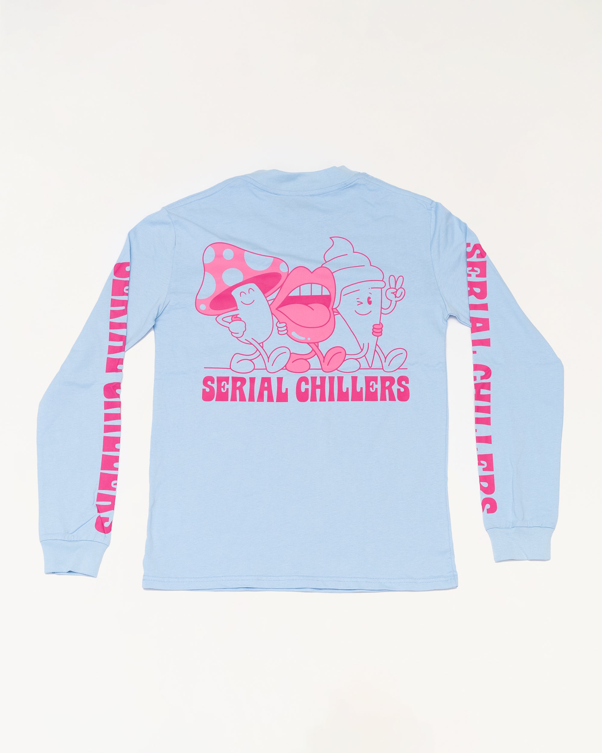 Serial Chillers Longsleeve - Blue – Gelato Messina